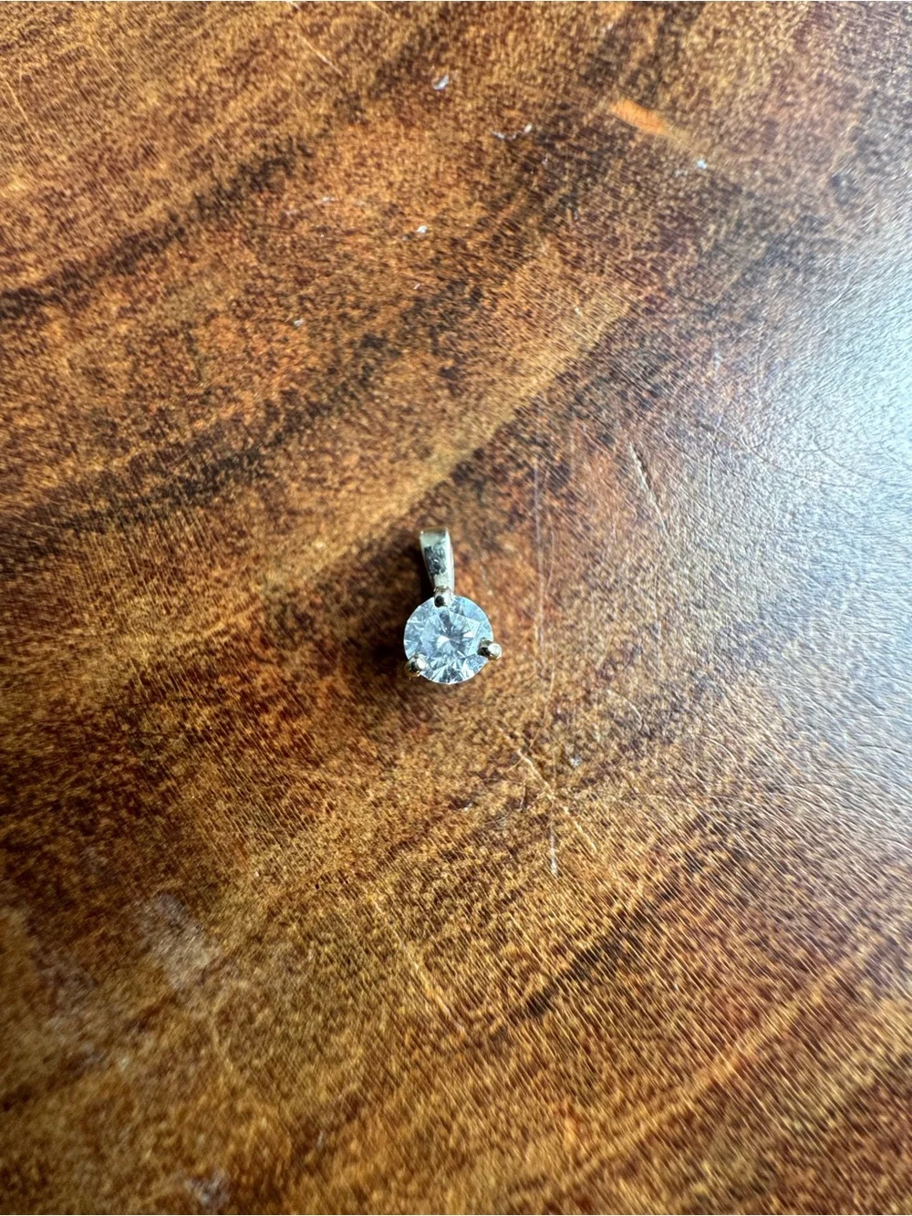 Jewelry | 14k Diamond Solitaire Pendant | Poshmark